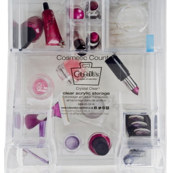 Caboodles | Makeup | Caboodles Cosmetic Counter Nine Compartment ...